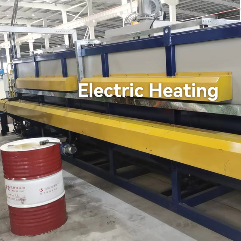 Infrared gas electric dual-purpose aluminum rod heating furnace (long ...